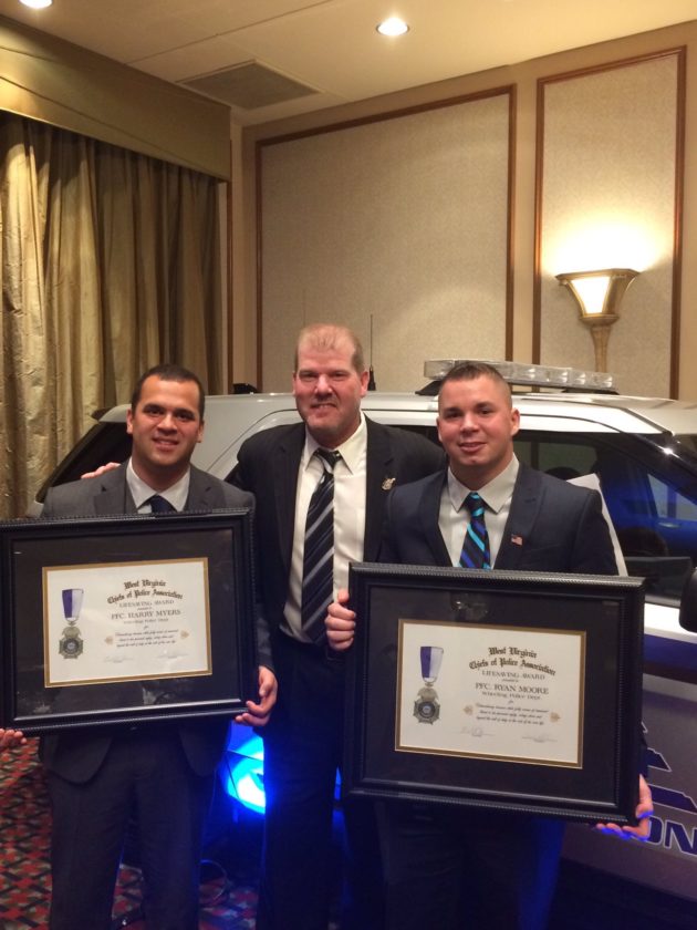 Wheeling Police Officers Receive Lifesaving Awards in Charleston | News ...